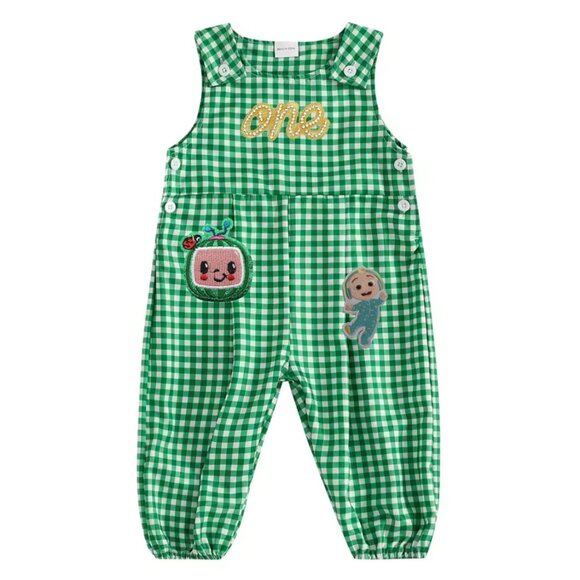boutique | One Pieces | Cocomelon Romper First Birthday Coco Melon ...